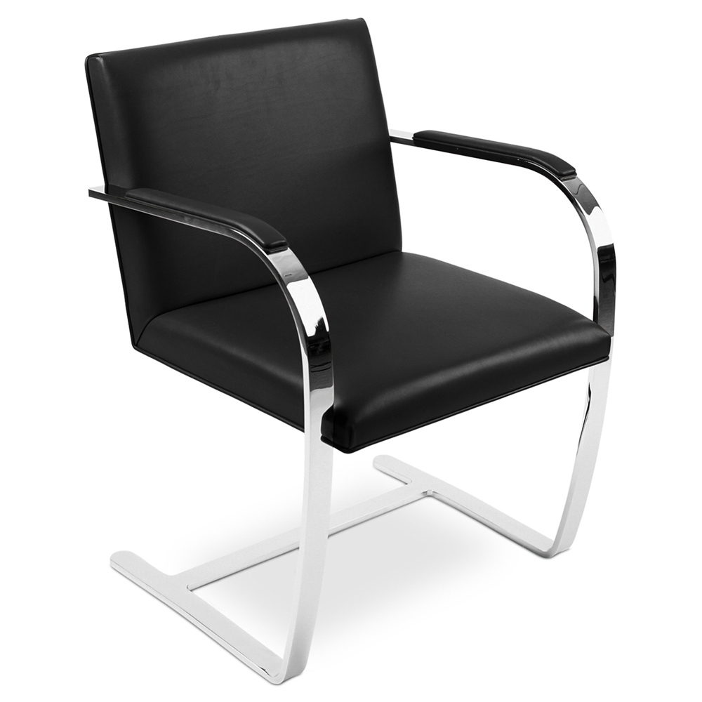 Office Chair with Armrests - Desk Chair Upholstered in Leatherette ...