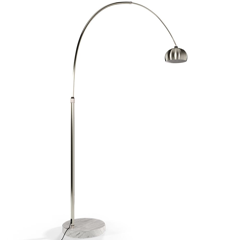 Floor Lamp with Marble Base - Living Room Lamp - Bouw | Privatefloor