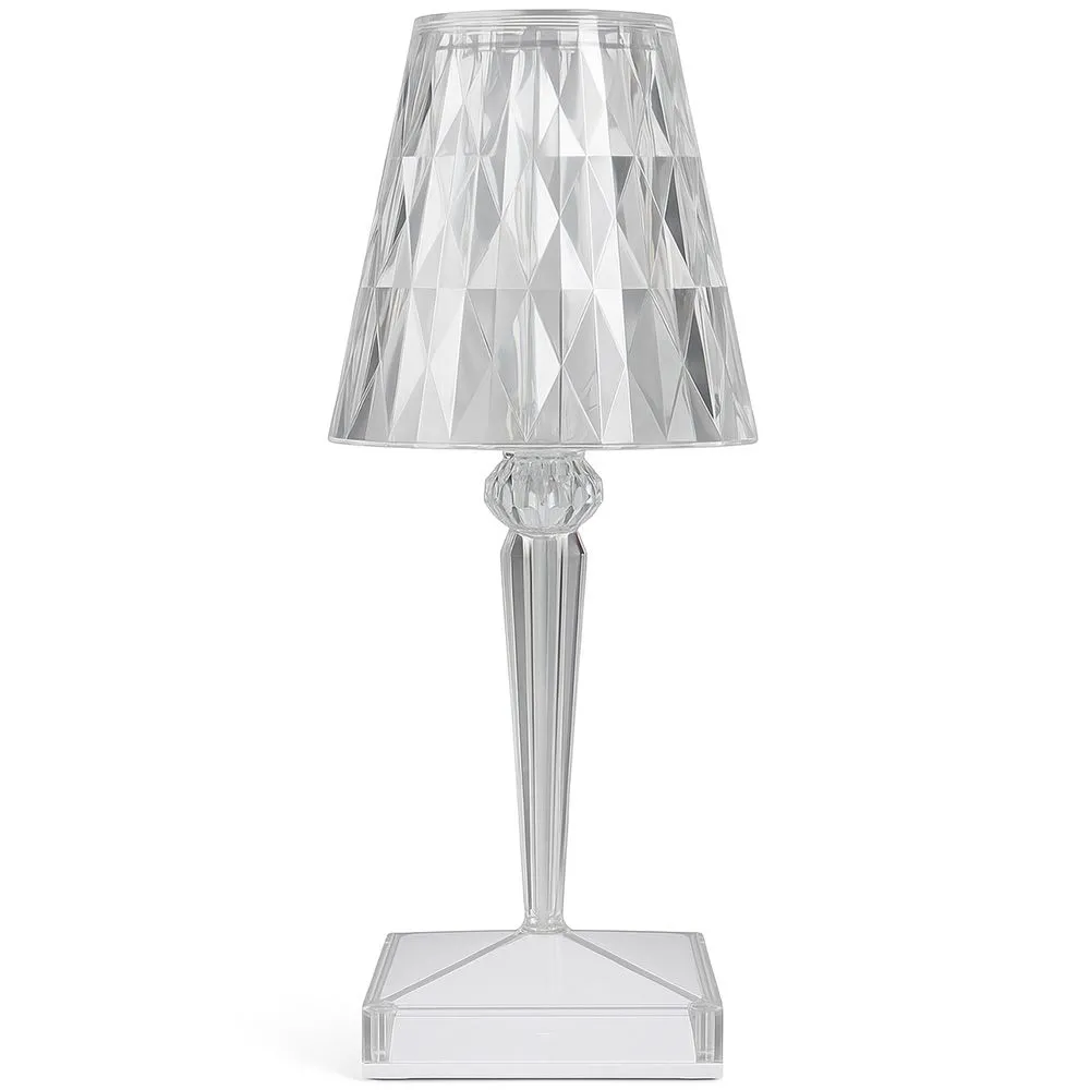 Table Lamp Portable Transparent - USB Rechargeable - Modern Design ...